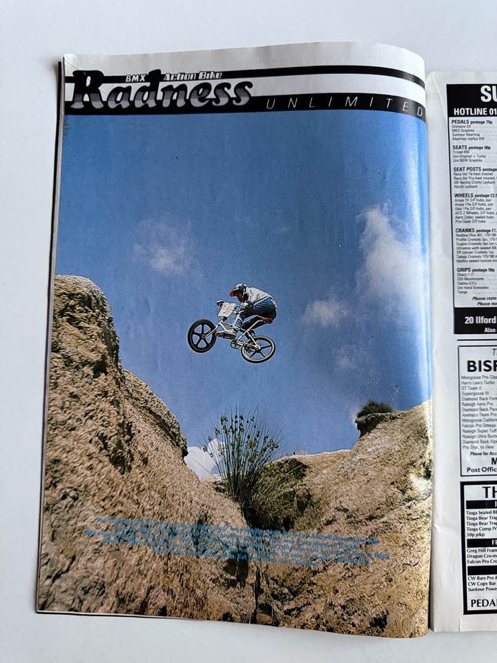 BMX Action Bike magazine Issue 17 April 1984 RAD | eBay UK