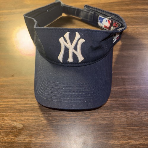 New York Yankees MLB OC Sports Sun Visor Golf Hat Cap Navy Blue w ...