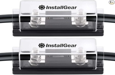 Fuse Block with ANL Fuse Holder and Clear Cover - 2 Pack, 150A Fuses ...