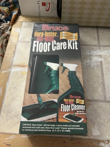 Bruce Dura-Luster No-Wax Floor Care Kit For No Wax Hardwood Floors | eBay