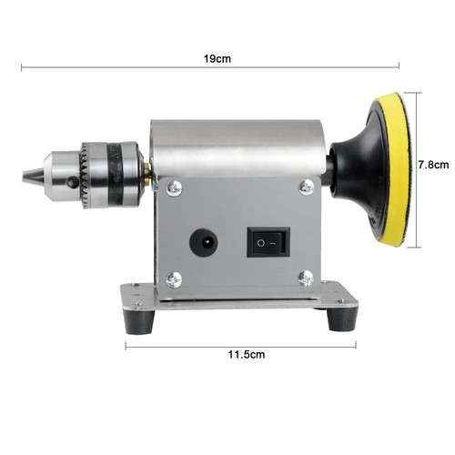 9000RPM Mini Polishing Buffing Machine Jewelry Grinder Bench Buffer ...
