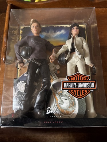 HARLEY DAVIDSON BARBIE & KEN DOLL GIFT SET Pink Label 2009 | eBay