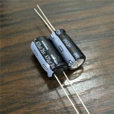 10pcs/100pcs 470uF 35V Nichicon HD 10X20 35V470uF Super Low Impedance ...