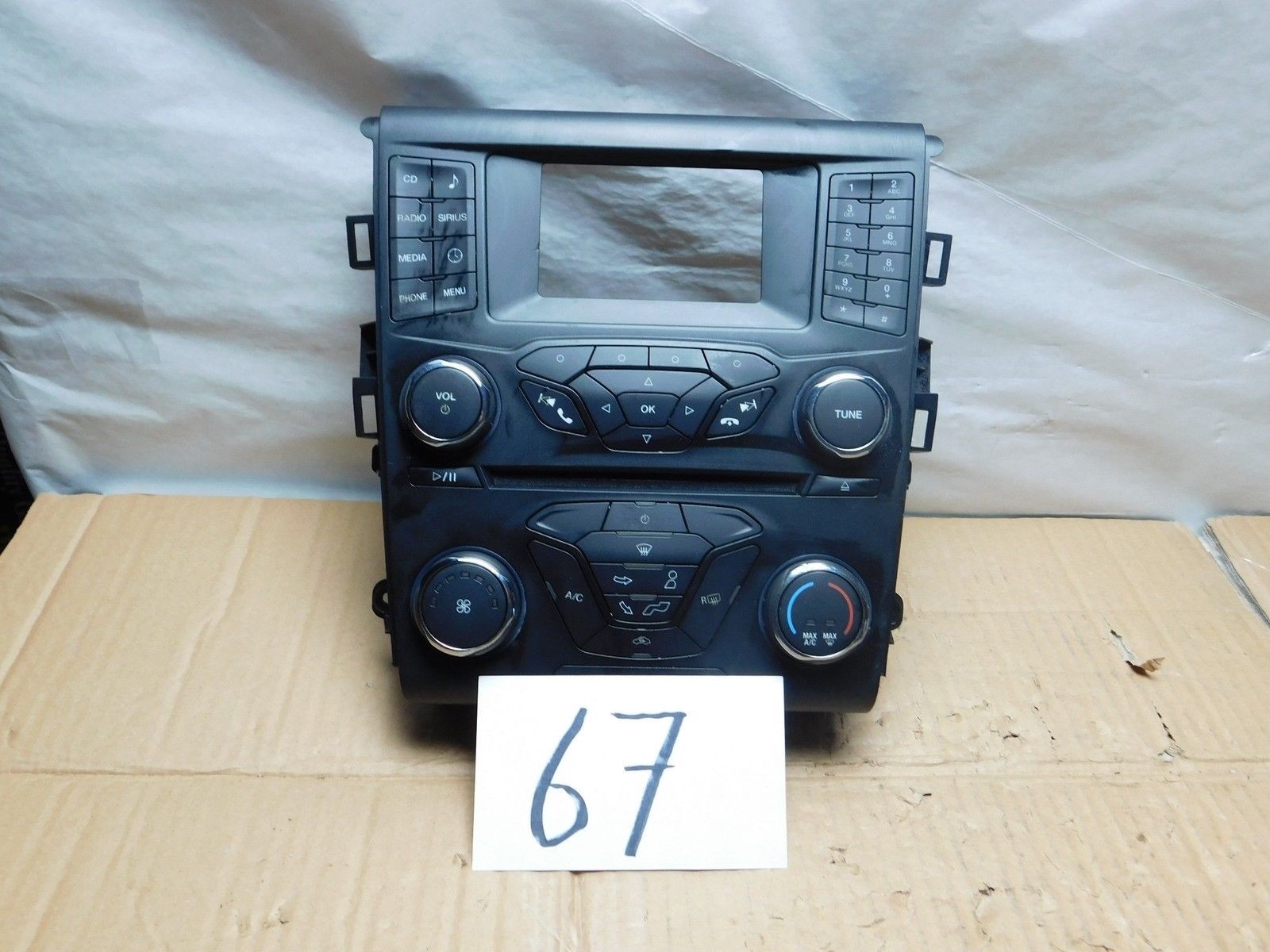 2013 Ford Fusion Radio Face Display ( DS7T-18E243-EL ) #67 | eBay