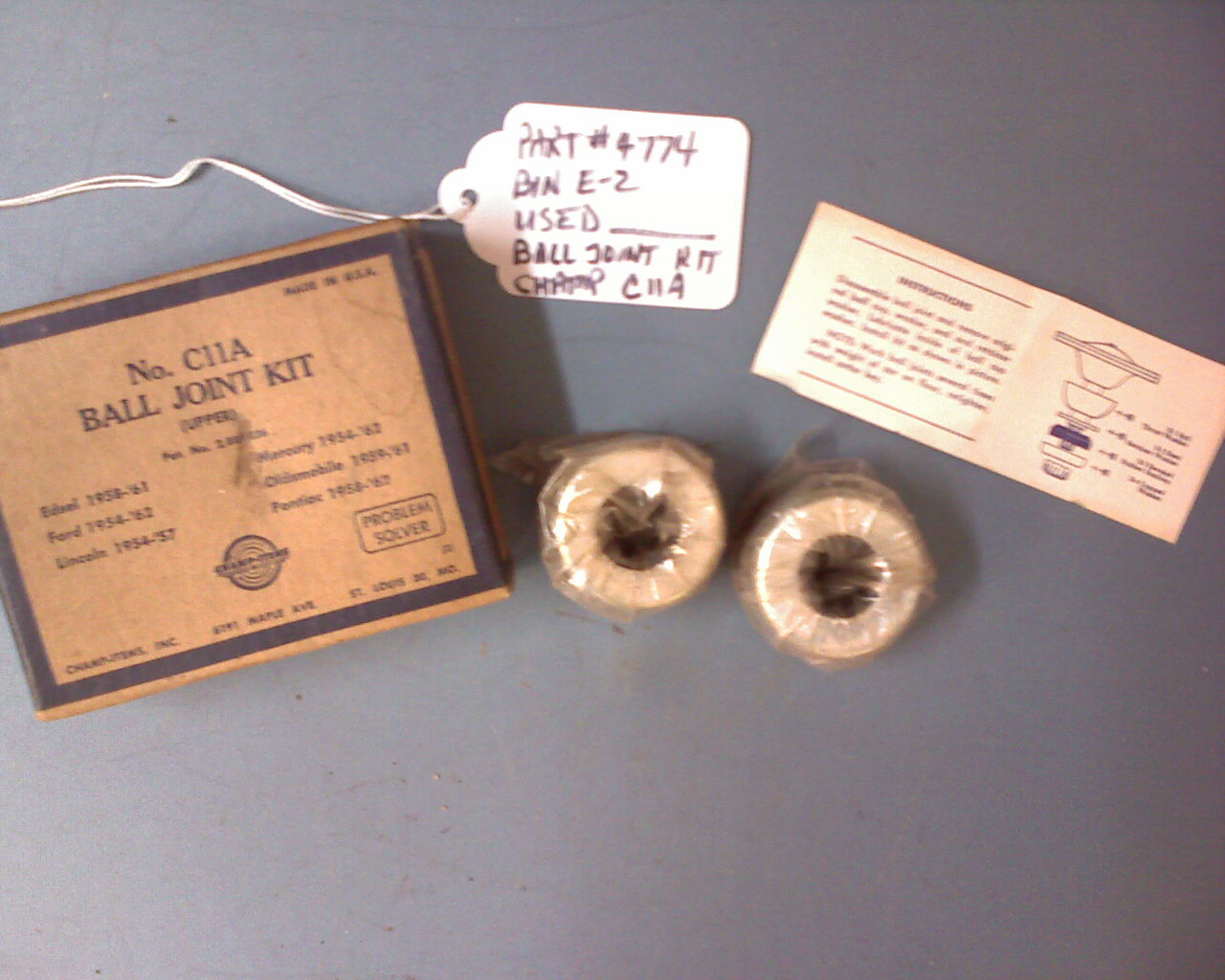 CHAMP Upper Ball Joint Repair Kit C11A Edsel, Ford, Linc, Merc, Olds ...
