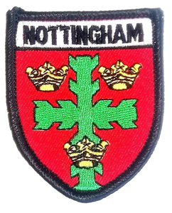 Nottingham Embroidered Patch | eBay