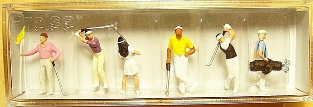 Preiser HO Scale Figure Golfers 10231 for sale online | eBay