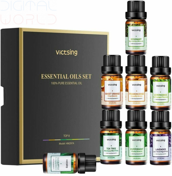VicTsing 8x10ml Aromatherapy Essential Oils Set for sale online | eBay