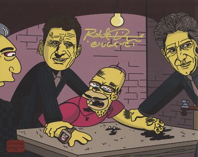Robert Funaro The Sopranos signed 8x10 MetaSopranos Simpsons | eBay