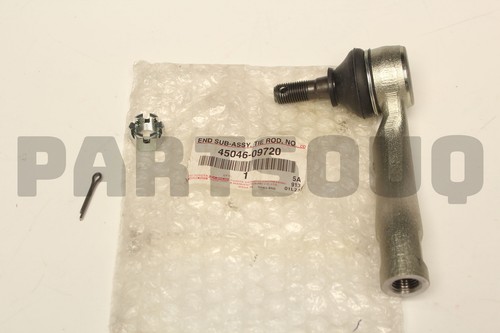 4504609720 Genuine Toyota END SUB-ASSY, TIE ROD, RH 45046-09720 | eBay