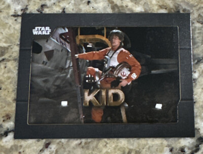 2023 Topps Star Wars Flagship AKA Nicknames “KID” Luke Skywalker SSP # ...