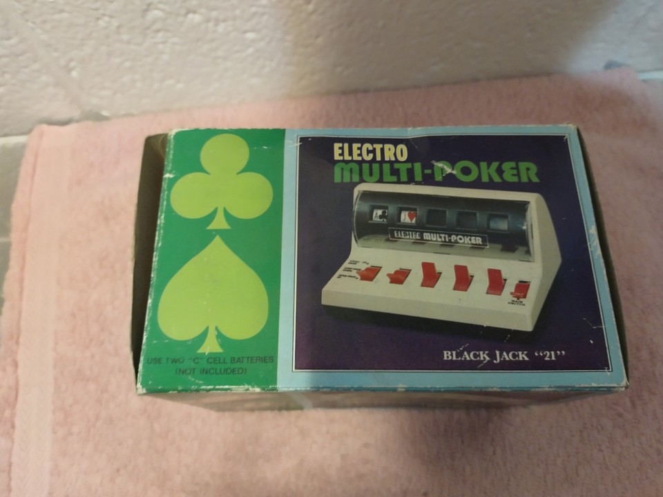 Vintage Waco Electro Multi-Poker Fully Automatic Poker Game | eBay