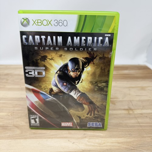 Captain America: Super Soldier (Microsoft Xbox 360, 2011) CIB / Very ...