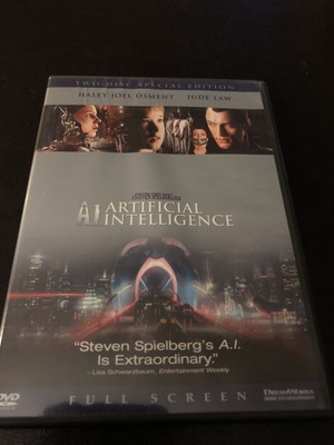 A.I. Artificial Intelligence (DVD, 2002, 2-Disc Set, Special Edition) 667068988529 | eBay