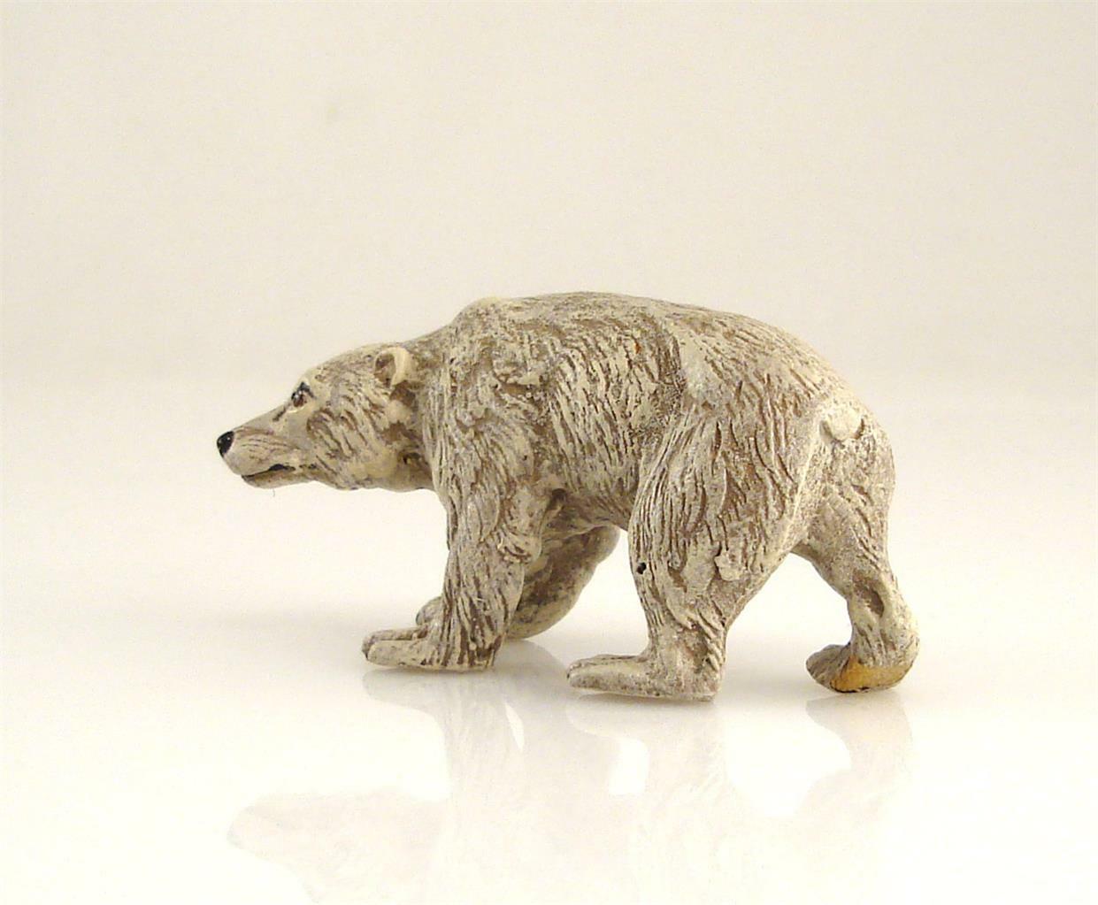 Franz Bergmann Vienna Walking POLAR BEAR Bronze Cold Painted Brass ...