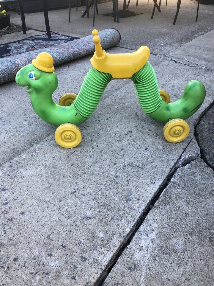 Vintage 1970s Hasbro Inch Worm Inchworm Ride On Toy | eBay