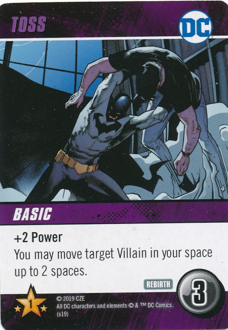 TOSS DC Comics Deck Building Game REBIRTH BATMAN | eBay