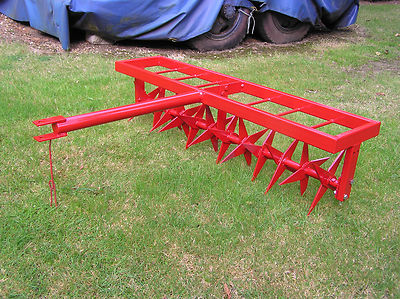 Spiker, aerator, slitter for lawn, paddock, football, cricket sports ...