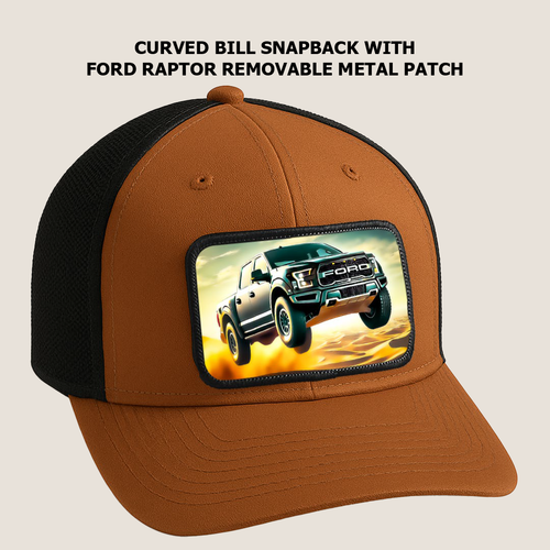 DESERT AIR - Ford Raptor PYR Custom Metal Art - Selected Curved Bill ...
