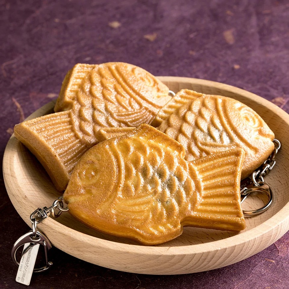 [ Taiyaki ] Keychain – Realistic Handmade Japanese Fake Food Sample ...