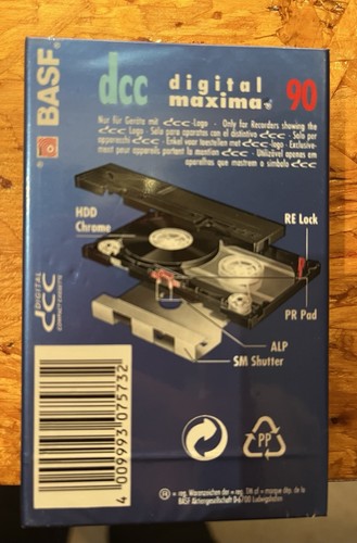 BASF DCC Cassette Digital Maxima 90 (x8) in original packaging! | eBay