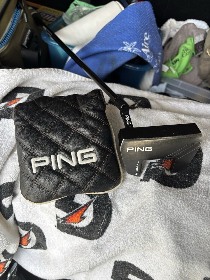 Ping Tyne H 2024 Putter Golf Club Black, 34-inch with Headcover left ...