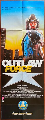 Affiche OUTLAW FORCE David Heavener PAUL L. SMITH Frank Stallone ...