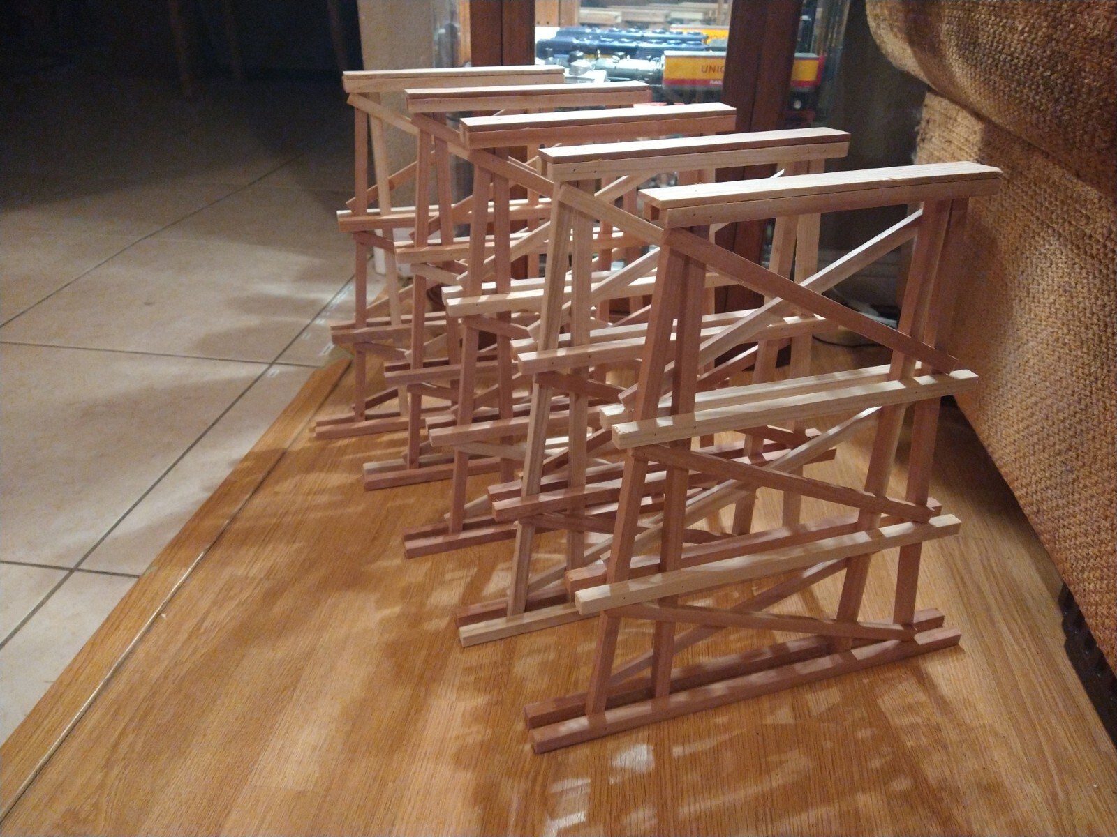 G Scale Double Wide For LGB USA MTH Lionel Model Train Trestle 18" SET ...