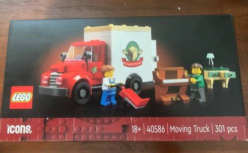 Lego Moving Truck 301 PCS 40856 18 Plus | eBay