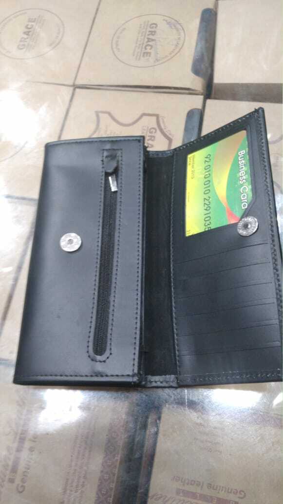 Kiri Men's Genuine Leather Long Bifold Wallet Checkbook Wallets | eBay