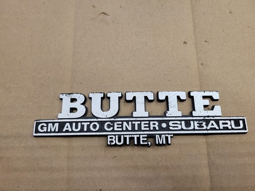 Butte Chevy GMC Buick Cadillac Montana MT Car Dealership Emblem Badge ...