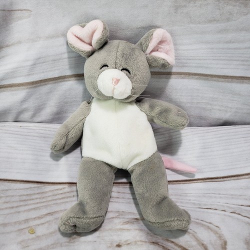 Mary Meyer Gray Mouse Beanbag Plush Stuffed Toy Snuffy Yankee Candle 8 ...