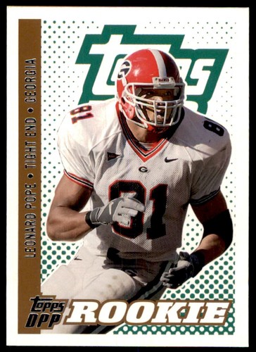 2006 TOPPS LEONARD POPE RC GEORGIA BULLDOGS #148 | eBay
