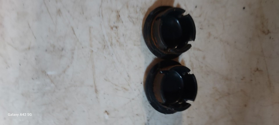 PAIR Jazzy Power Chair Caster Fork CAPS Plugs Covers Select | eBay