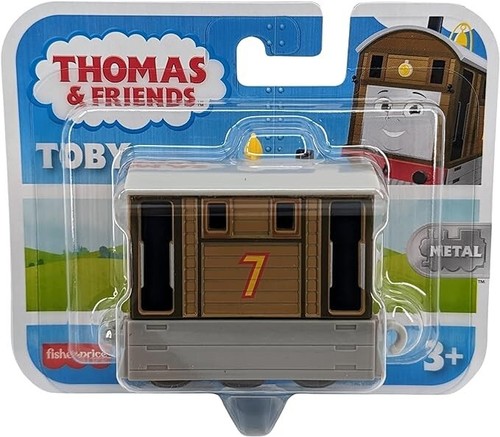 Thomas & Friends Toby Metal Diecast, All Engines Go, Fisher-Price Push ...