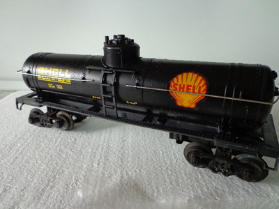 K-LINE 6316 CLASSIC SHELL OIL TANK CAR S.C.C.X.6316 SINGLE DOME TANK ...