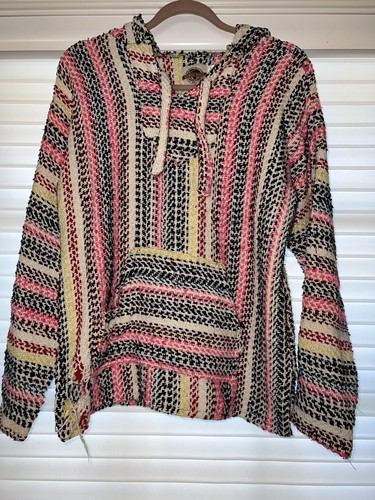 Earth Ragz Sweater Pullover Hoodie Surfer Coat See Photo Med | eBay