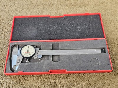 Starrett Slide Caliper Mechanical Dial No 120A .001 Precision Machinist ...