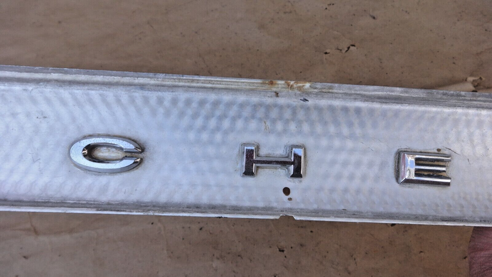 1964 Chevy Impala SS Rear TRUNK LID COVE INSERT / TRIM MOLDING Original ...