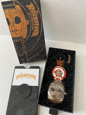 The Rocketeer Wrist Watch Limited Edition 40th Anniversary Target Coin ...