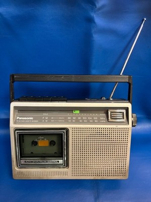VTG Panasonic RX-1230 vintage radio cassette recorder & player from ...