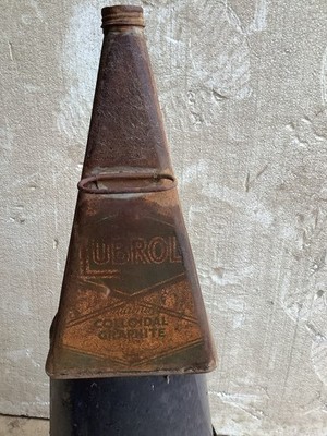 Vintage Lubrol Oil Can | eBay UK