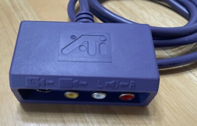 CABLE ATI Purple Breakout Video RCA Adapter Box | eBay