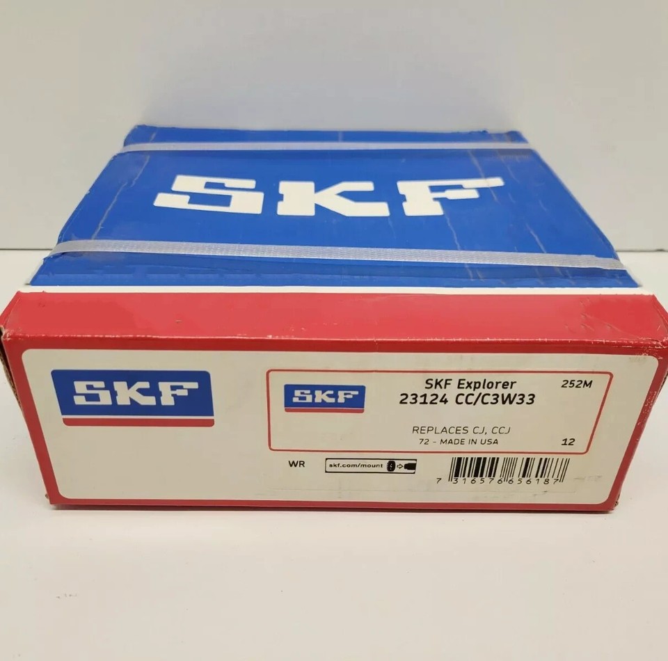 New SKF 23124 CC/C3W33 Spherical Roller Bearing 1PCS Fast Shipping | eBay