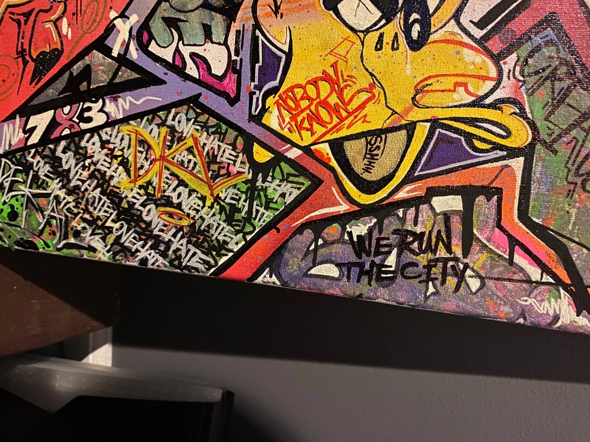 Abstract Graffiti Characters