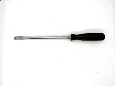 SNAP ON ssd8 SDD8 FLAT SLOTTED BLACK HANDLE SCREWDRIVER # | eBay