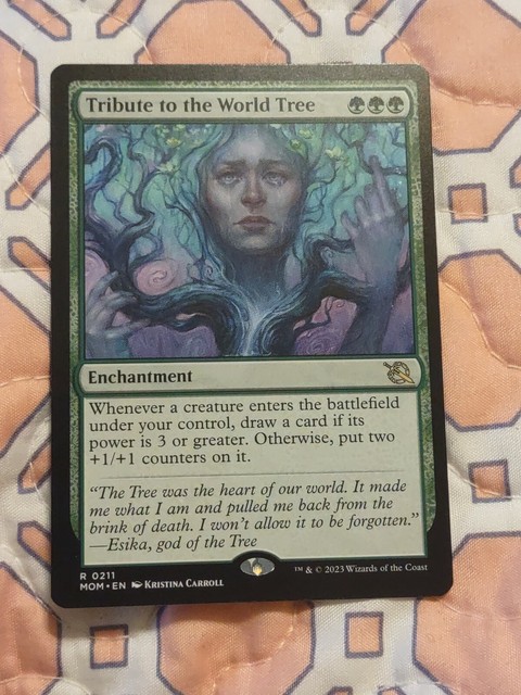 MTG Tribute to the World Tree March of the Machine 0211 Regular Rare ...
