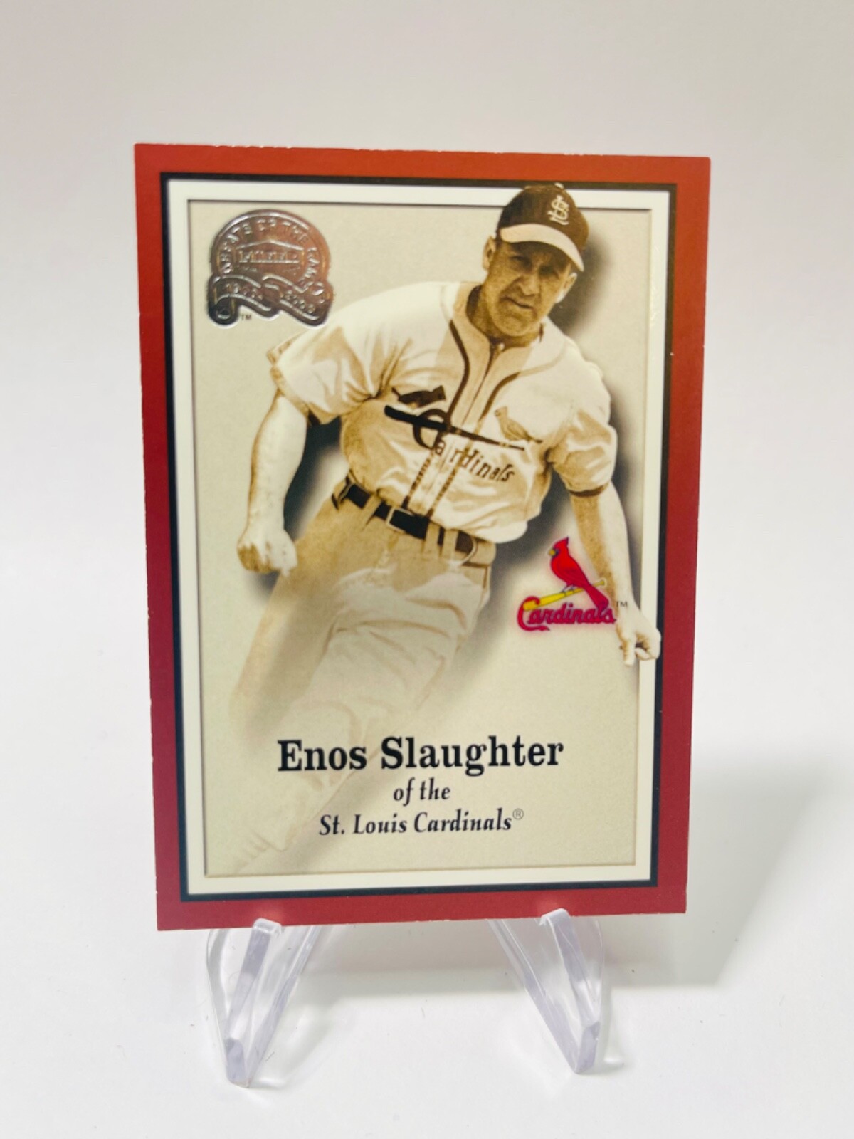 ENOS SLAUGHTER 2000 Fleer Greats of the Game #48 CARDINALS | eBay