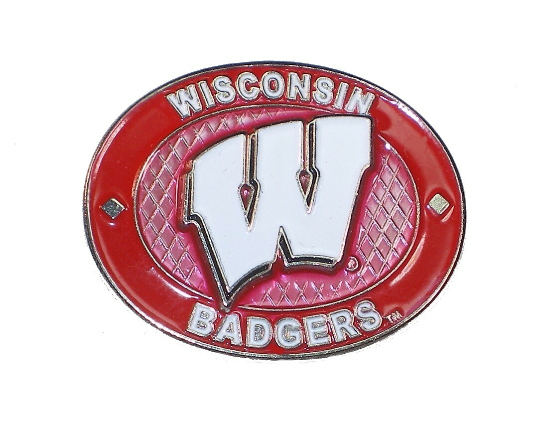 Wisconsin Badgers Lapel Pins College Logo NCAA Licensed by AmincoUSA | eBay