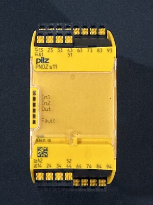 Pilz Safety Relay 751111 PN0Zs11c Ships From USA | eBay